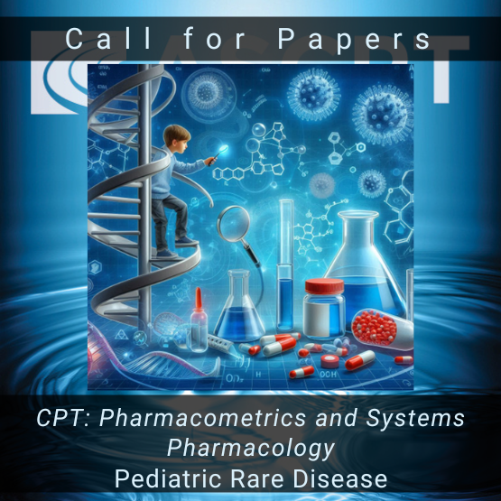 PSP Call for Papers: Model-Based Innovations in Pediatric Rare Disease